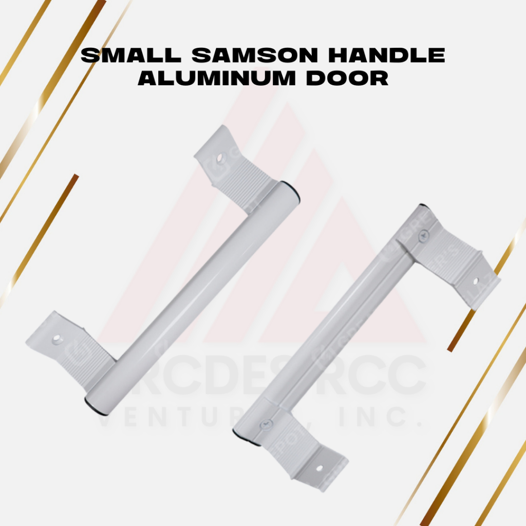 Small Samson Handle Aluminum Door Handle 1 PC Black or White Aluminum ...