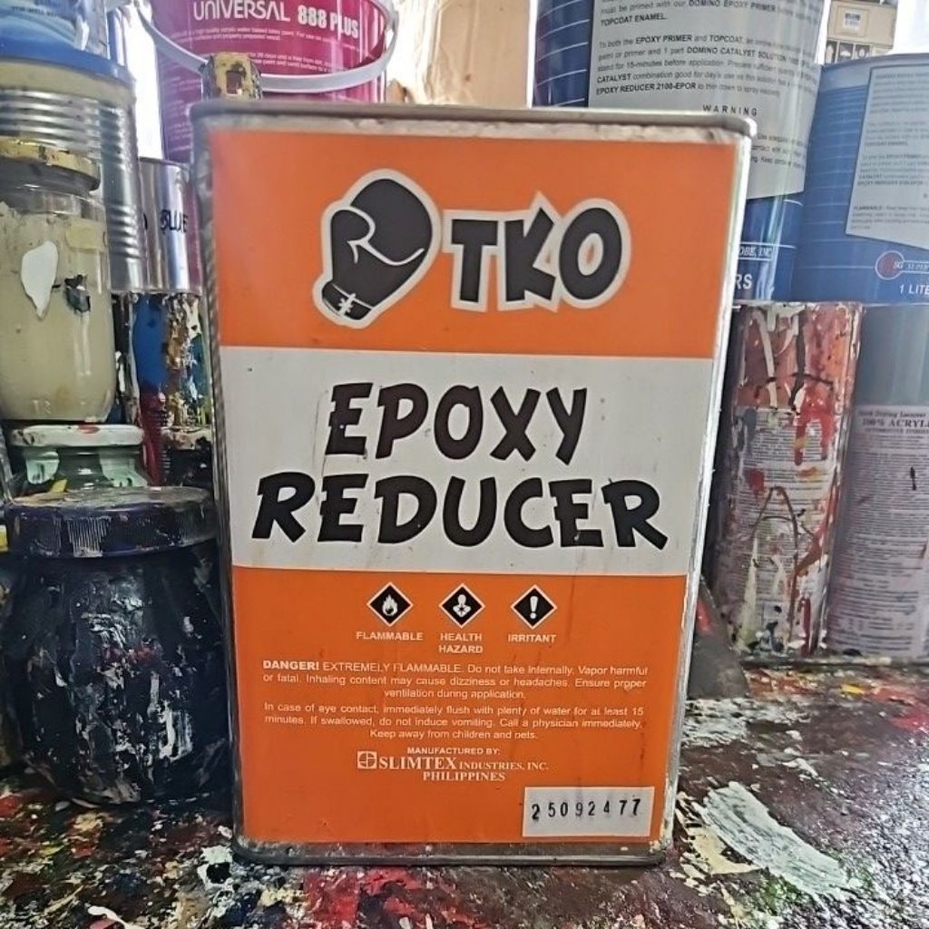 TKO epoxy reducer 4L | Shopee Philippines