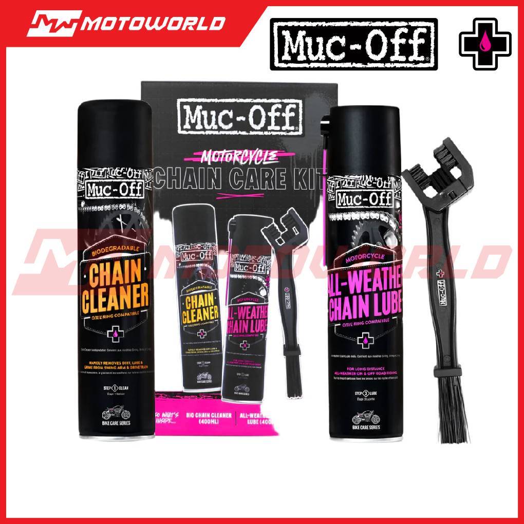 MUC-OFF MOTORCYCLE CHAIN CARE KIT | Shopee Philippines
