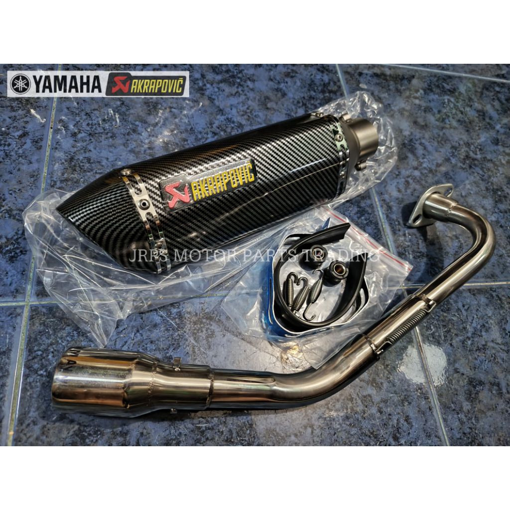 AKRAPOVIC NMAX AEROX Exhaust Muffler Pipes | Shopee Philippines