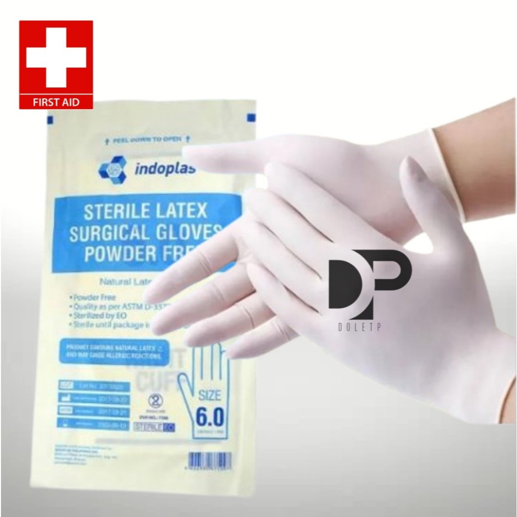 Indoplas Sterile Latex Gloves (1 Pair - 2pcs) Medical Supplies>Others ...