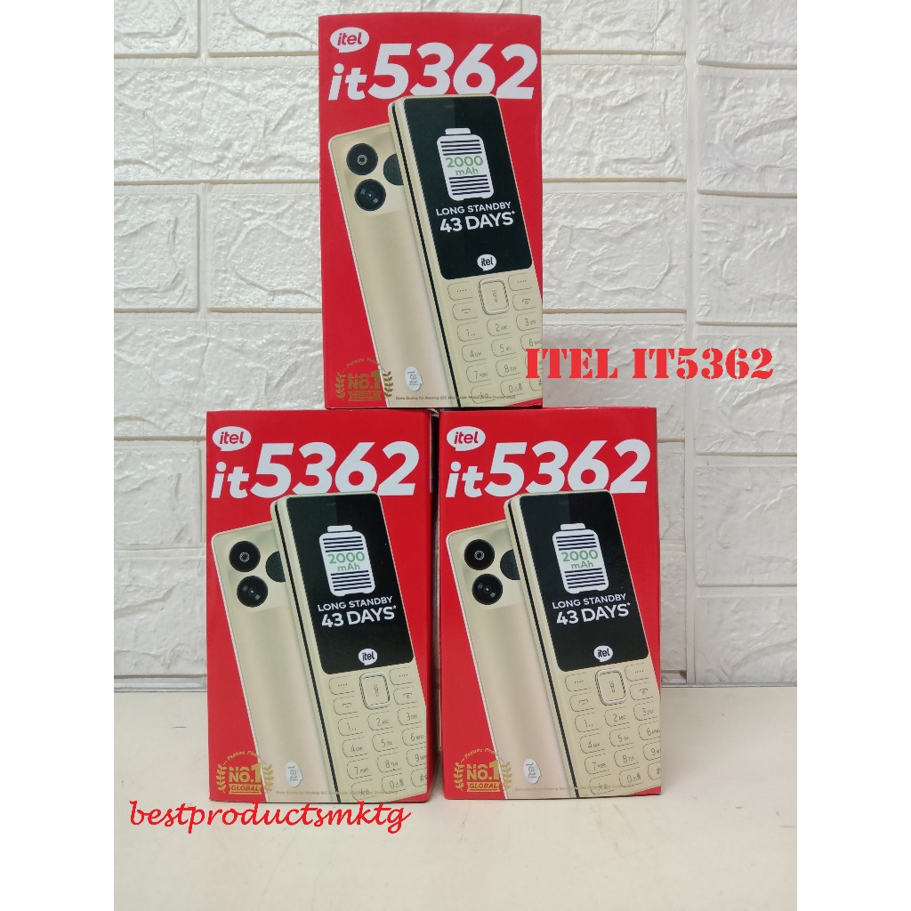BPM ITEL it5362 (tri simpack keypad phone) | Shopee Philippines