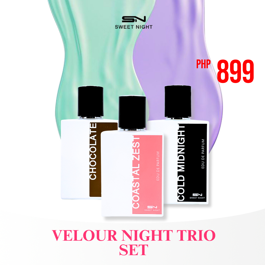 SN Sweet Night Velour Night Trio Set - 3pcs Perfume | Shopee Philippines