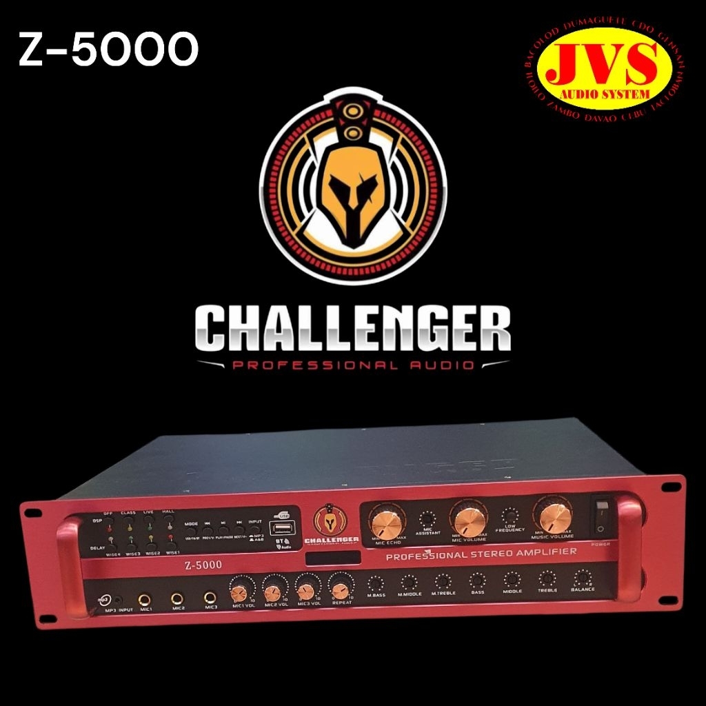 CHALLENGER Z-5000 INTEGRATED AMPLIFIER | Shopee Philippines