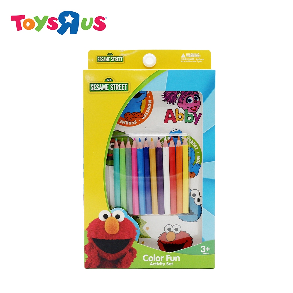 Sesame Street Color Fun Activity Set | Shopee Philippines