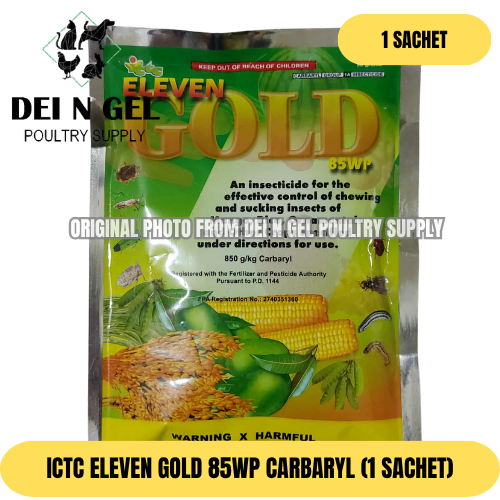 Seven Eleven 85WP Insecticide - ICTC ELEVEN GOLD 85WP NEW PACKAGING ...