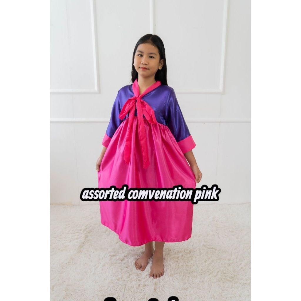 MINI HANBOK ELEGANCE-KOREAN TRADITIONAL COSTUME FOR GIRL | Shopee ...