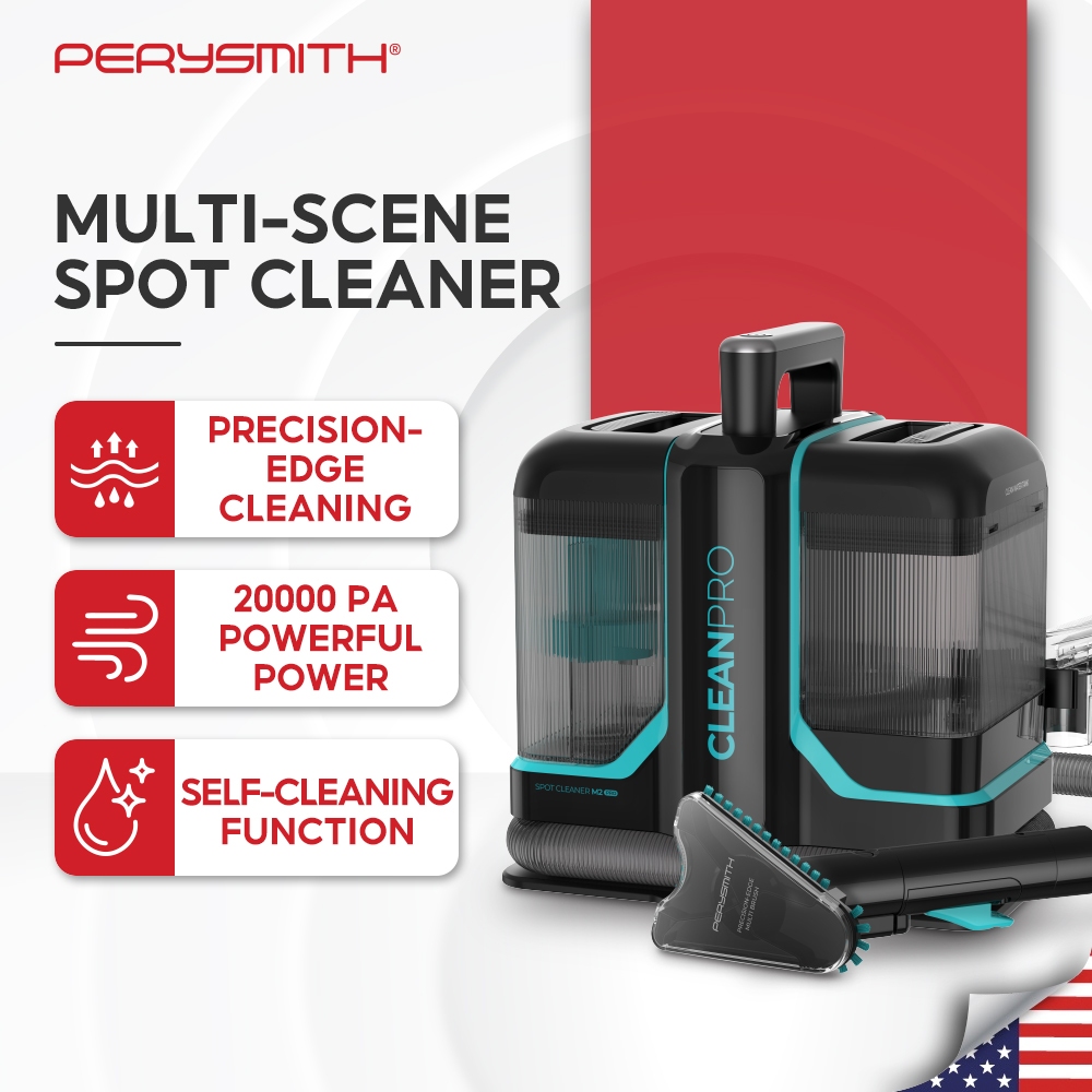 PerySmith M2 Pro Wet and Dry Multi Brush Spot Cleaner CleanPro Series ...