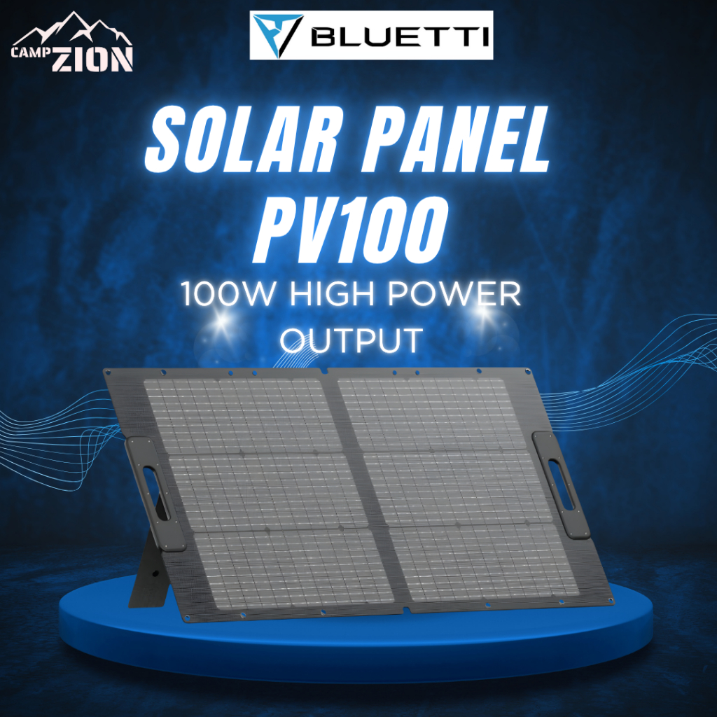 BLUETTI Solar Panel PV100 (100W) PV200 (200W) Solar Power Source Solar ...