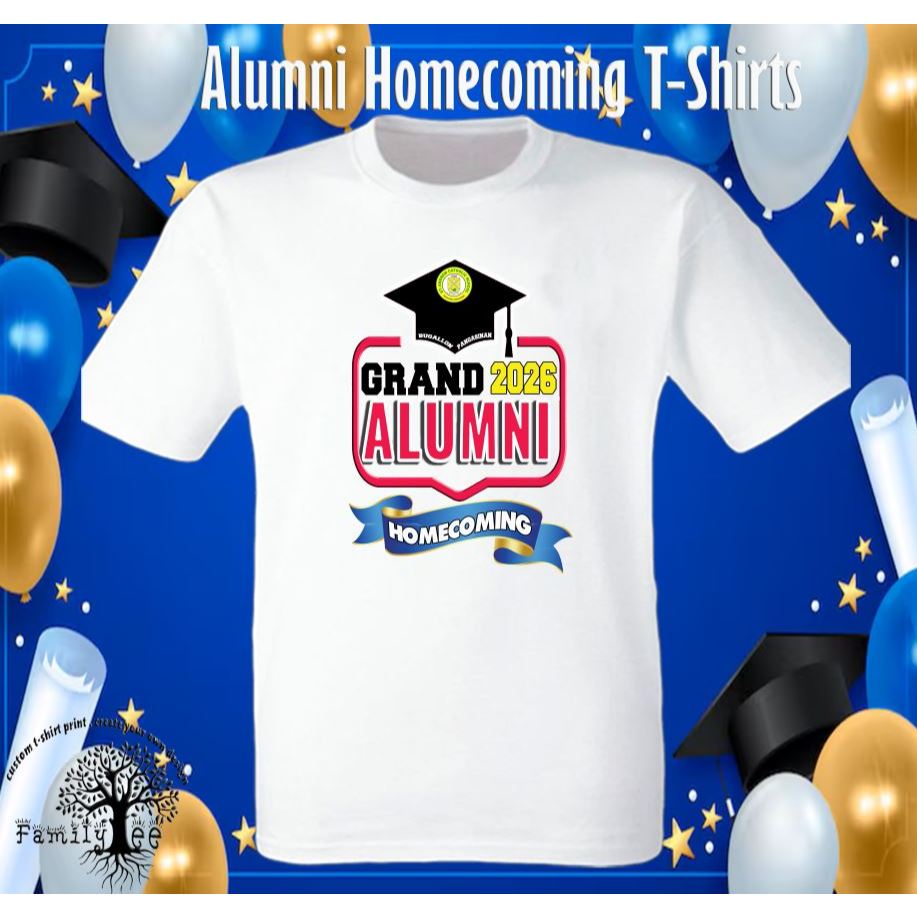 Alumni Homecoming Customize Personalize T-shirt Class Reunion T-shirt ...