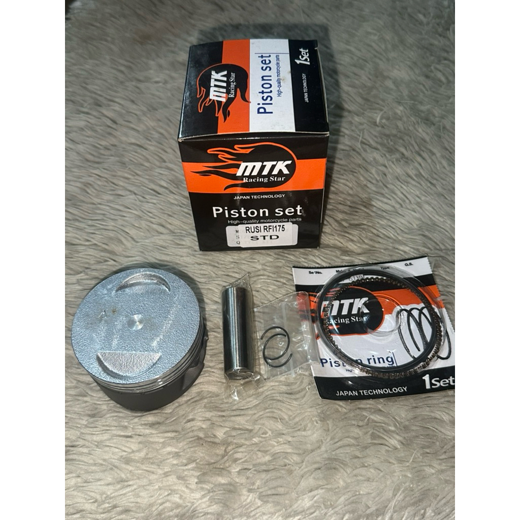 MTK PISTON KIT RUSI RFI 175 STD/62MM | Shopee Philippines