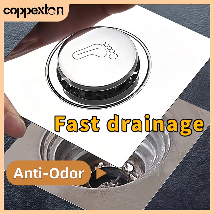 Foot Pressure Floor Drain Bathroom Universal Press Type Floor Drain ...