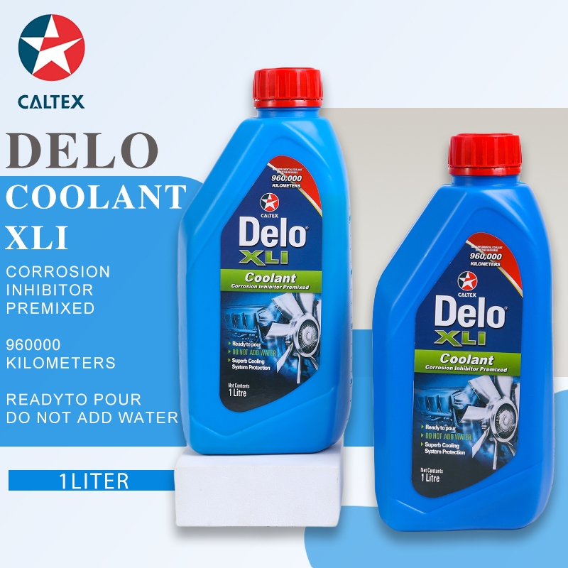 Caltex Delo XLI Coolant 1L Green Ready TO USE Car Long Life Coolant ...