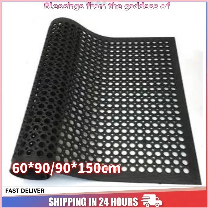 Commercial anti slip and waterproof rubber mat, suitable for hotels and ...