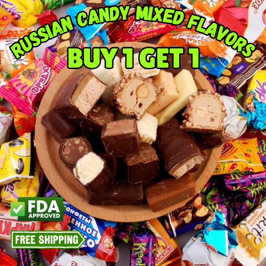 Russian Chocolate Mixed Fructose Candy 250G - CHOCOLATE CANDY NA MAY ...