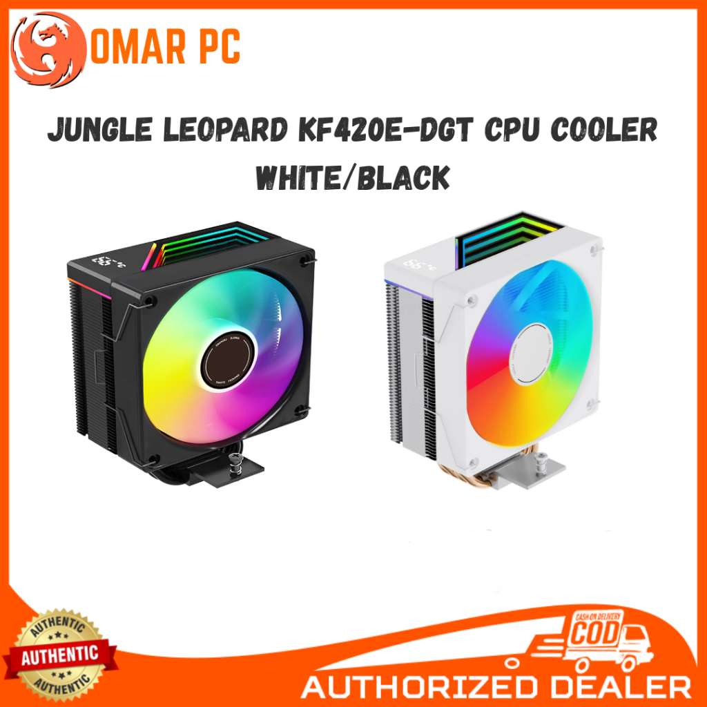 JUNGLE LEOPARD KF420E-DGT CPU COOLER WITH DIGITAL DISPLAY INFINITY ...