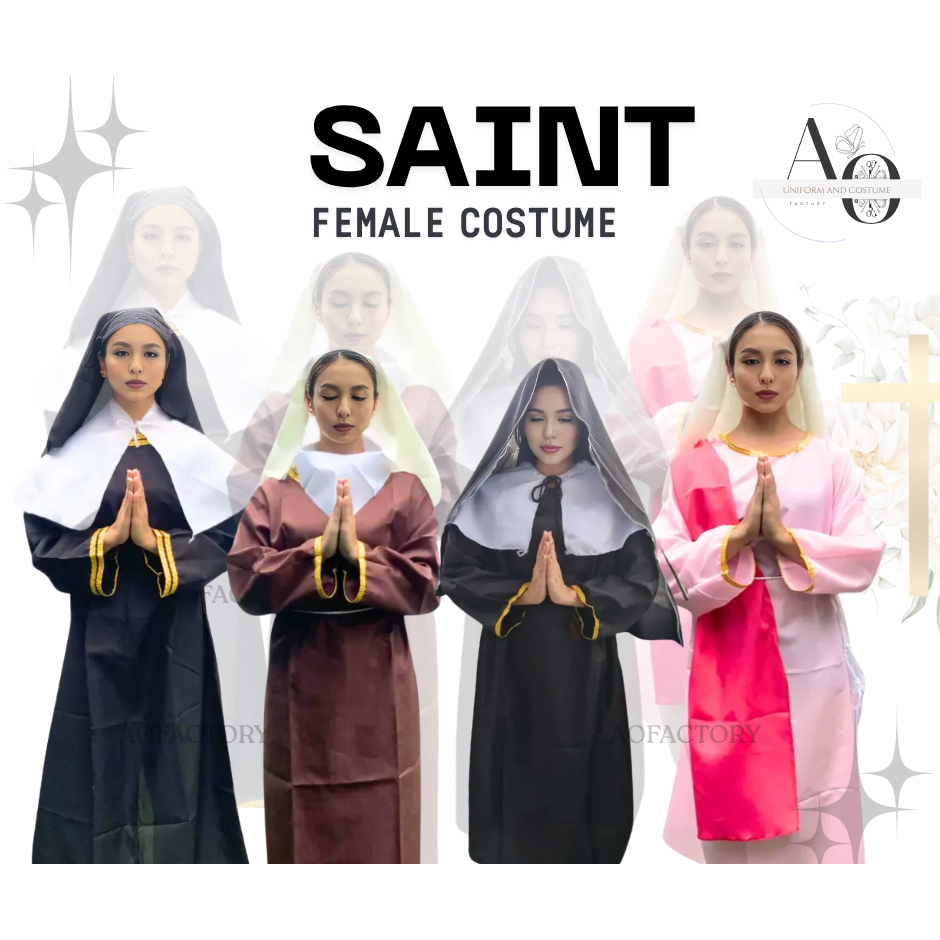 AOFACTORY 2025 - "Grace & Glory: Biblical Female Saint Costume for ...