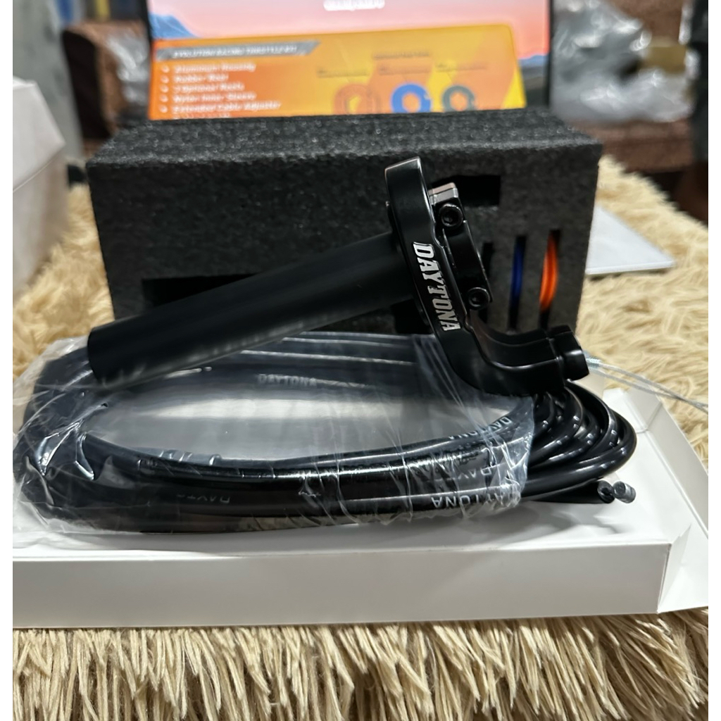 Daytona racing throttle kit evolution matic/scooter w/ long & dual ...