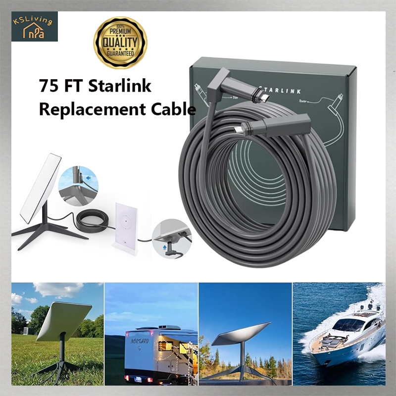 (COD)23m Starlink Internet Kit for Satellite V2 Starlink Cable ...