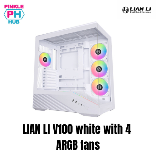 LIAN LI Vector V100 WITH 4 ARGB FANS | Shopee Philippines