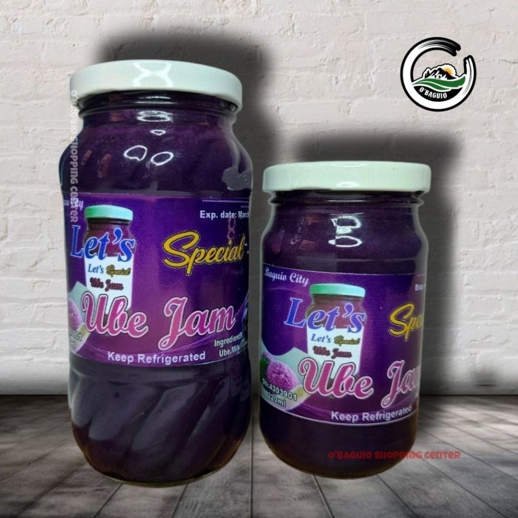 Let's Ube Jam | 230g - 440g | O'Baguio (COD) | Shopee Philippines