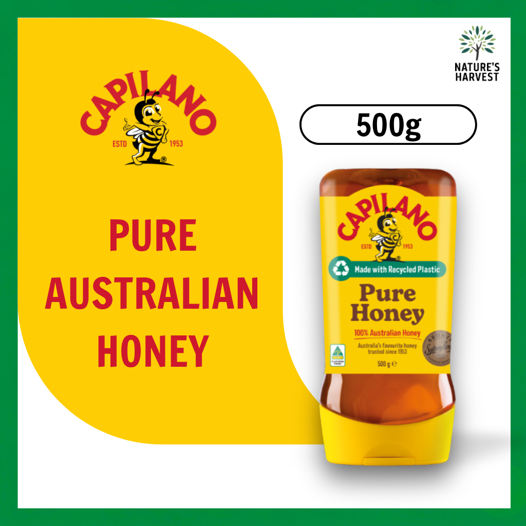 CAPILANO 100% Pure Australian Honey - Upside Down (500g) | Shopee ...