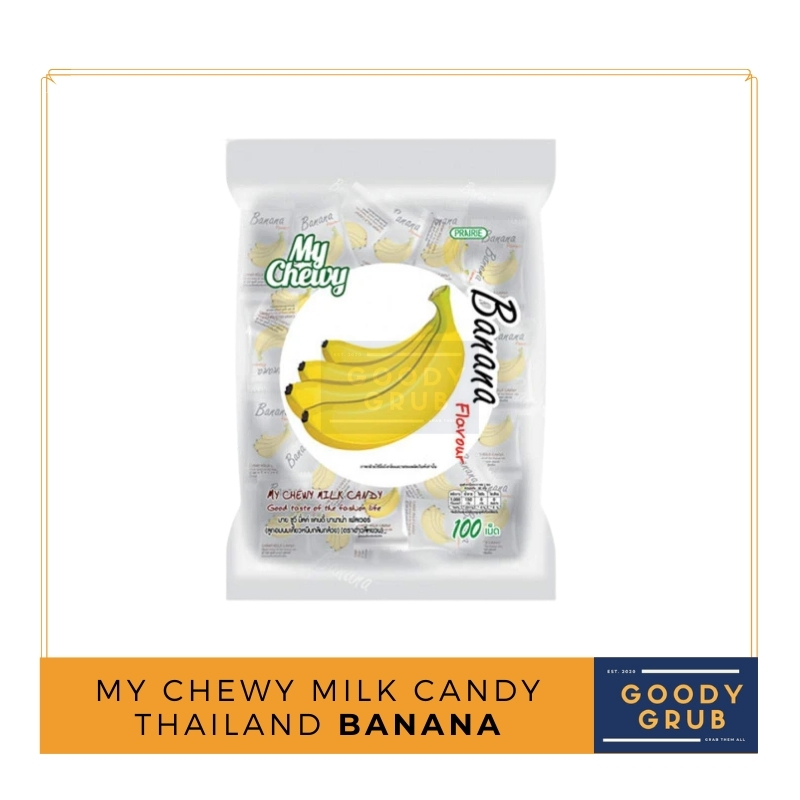 Thai My Chewy Banana Milk Candy – Soft & Chewy Sweet Treat from ...