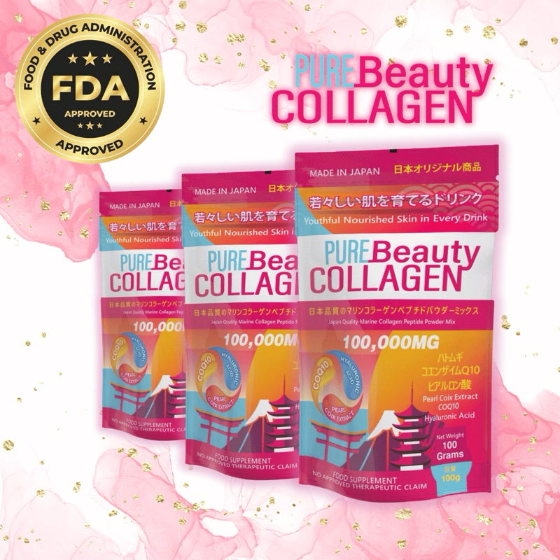 PURE BEAUTY COLLAGEN POWDER MIXPBC Powder Japan pbc powde | Shopee ...