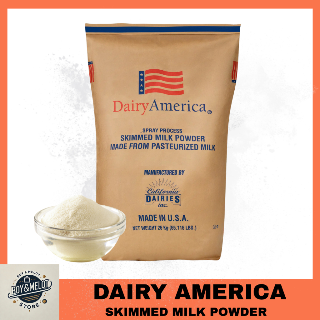 Dairy America Skimmed Milk Powder (repack 250g, 500g, 1000g) | Shopee ...