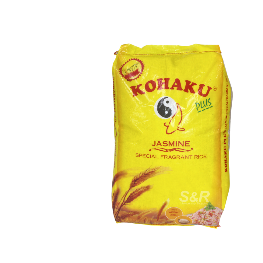 Kohaku Plus Jasmine Rice 25kg (1 sack) | Shopee Philippines