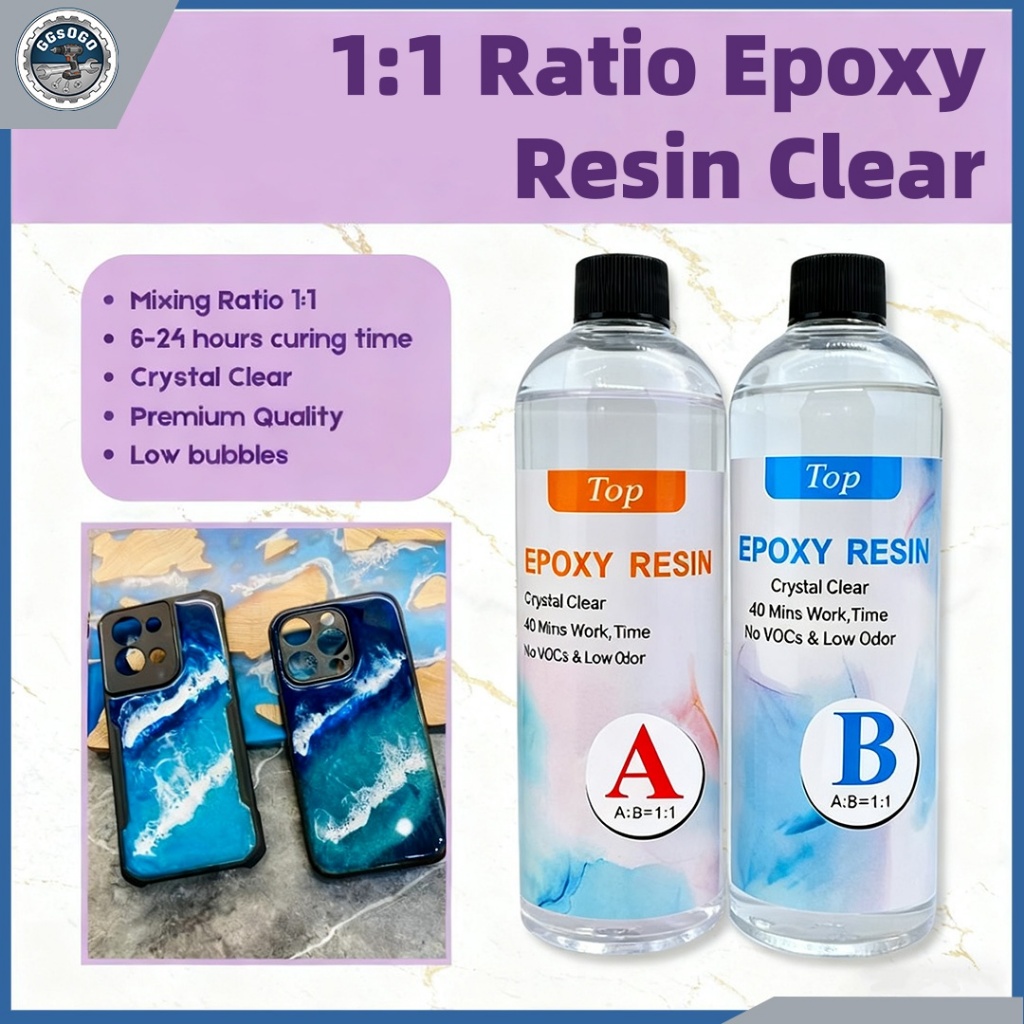 Multiple Package For Flower Preservation Set 1:1 Ratio Clear Epoxy ...