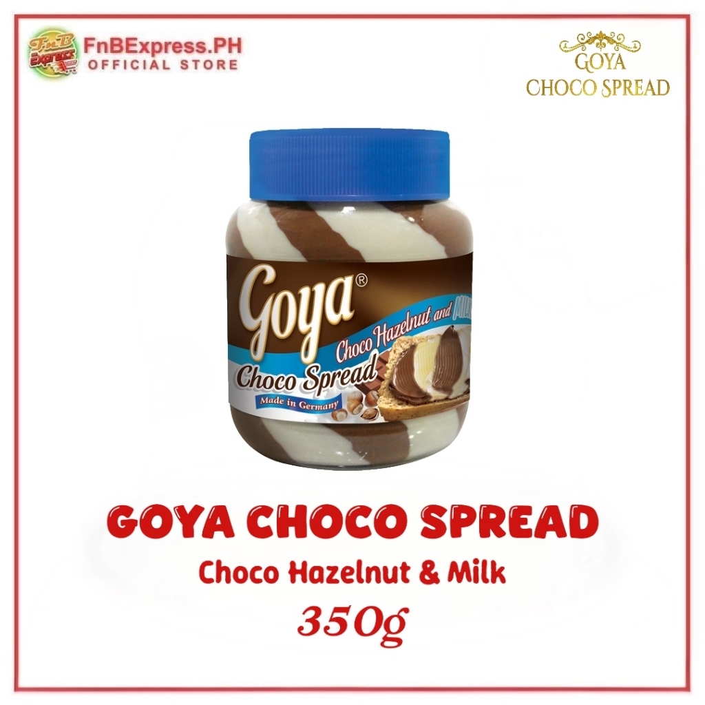 Goya Choco Spread Hazelnut & Milk 350g | Shopee Philippines