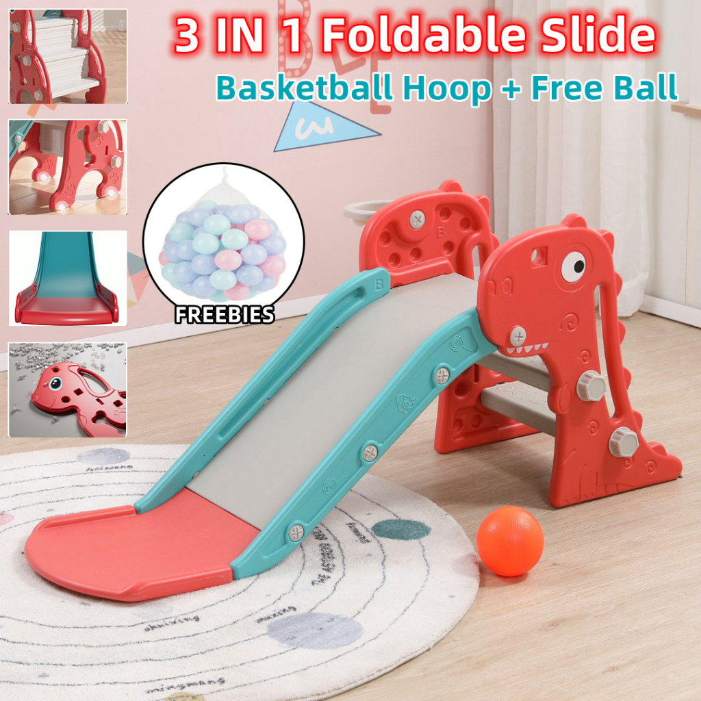【FREEBIES】3 IN 1 Slide For Kids Playground Foldable Slide Family ...