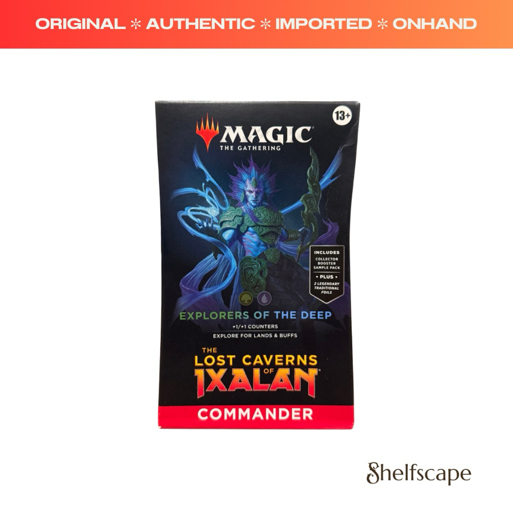 Magic The Gathering The Lost Caverns of Ixalan Commander Deck ...