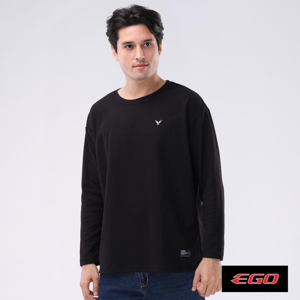 Ego Round Neck Long Sleeves Comfort Fit EOT05-0007 [Tshirt for men, T ...