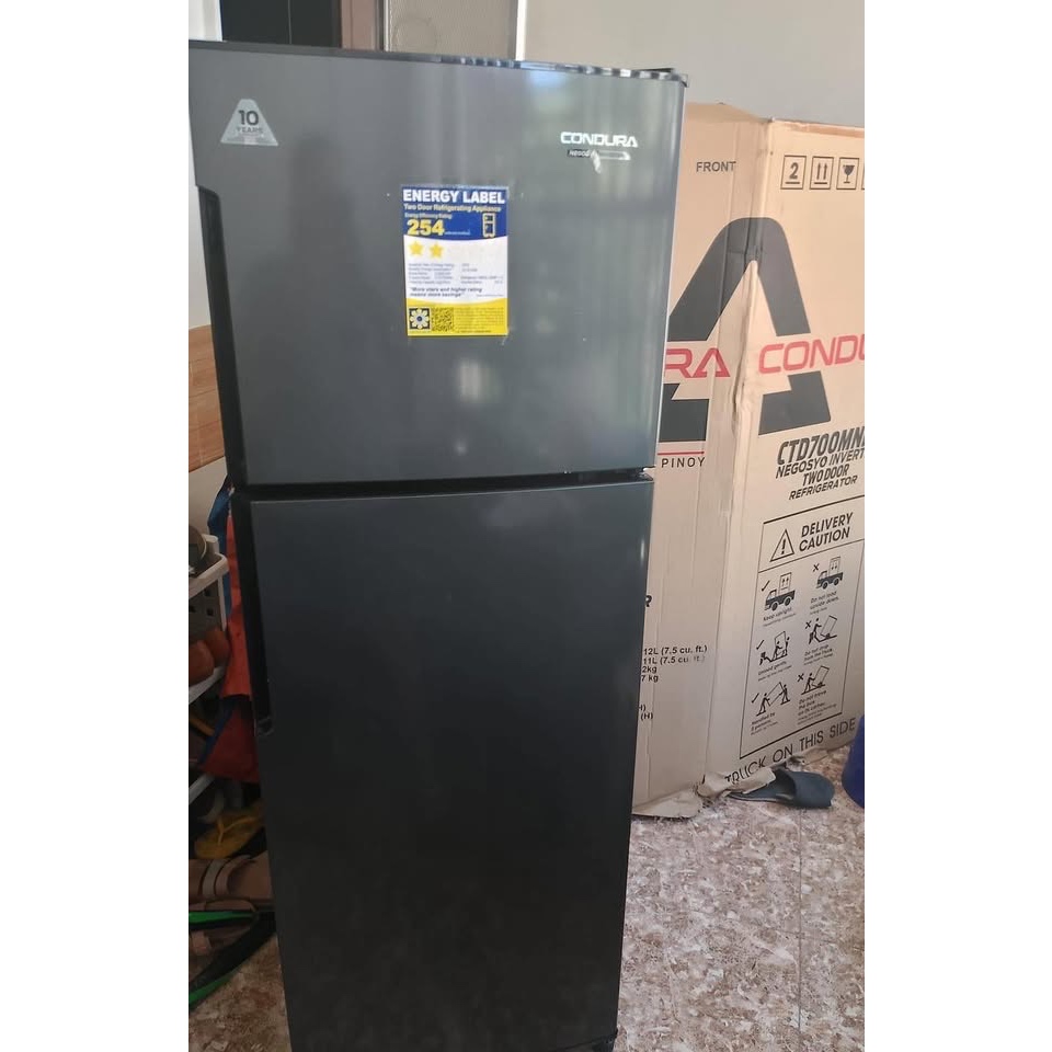 Condura 7cuft inverter 2 door brand new ref energy saving | Shopee ...