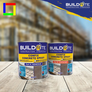 Buildrite Confix Concrete Epoxy LV (Quart) Low Viscosity Concrete Epoxy ...