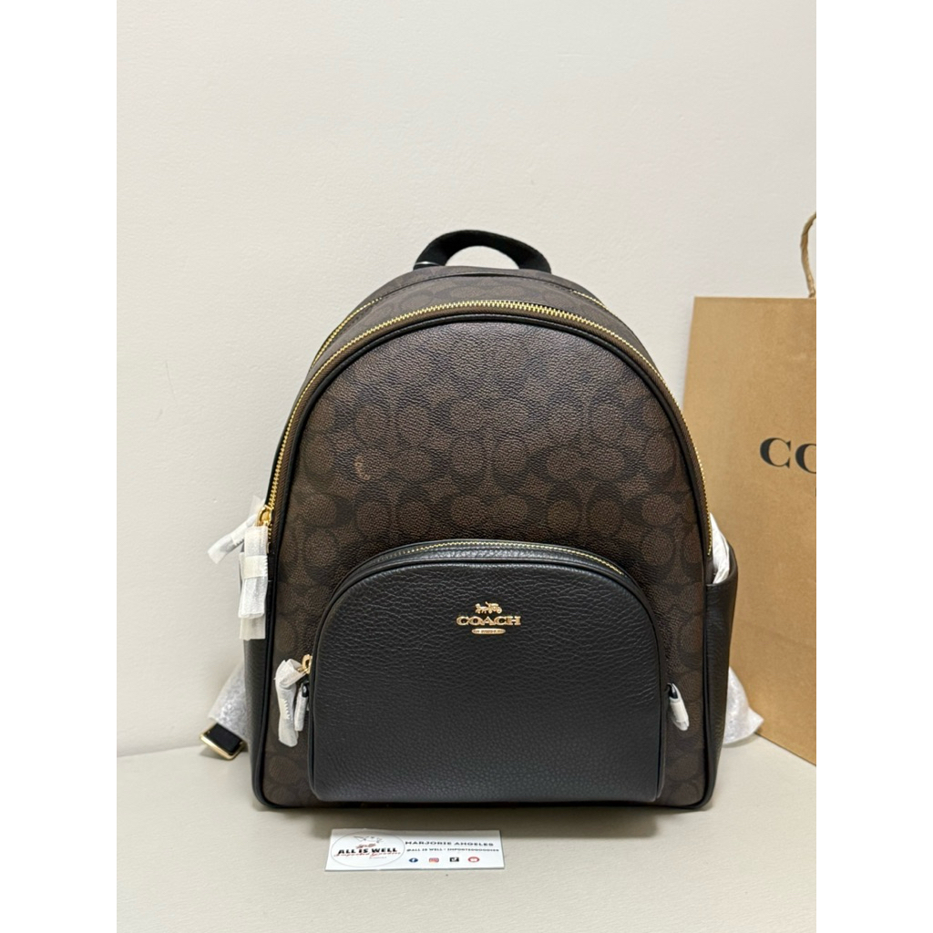 COACH MEDIUM COURT BACKPACK (FITS IPAD) | Shopee Philippines