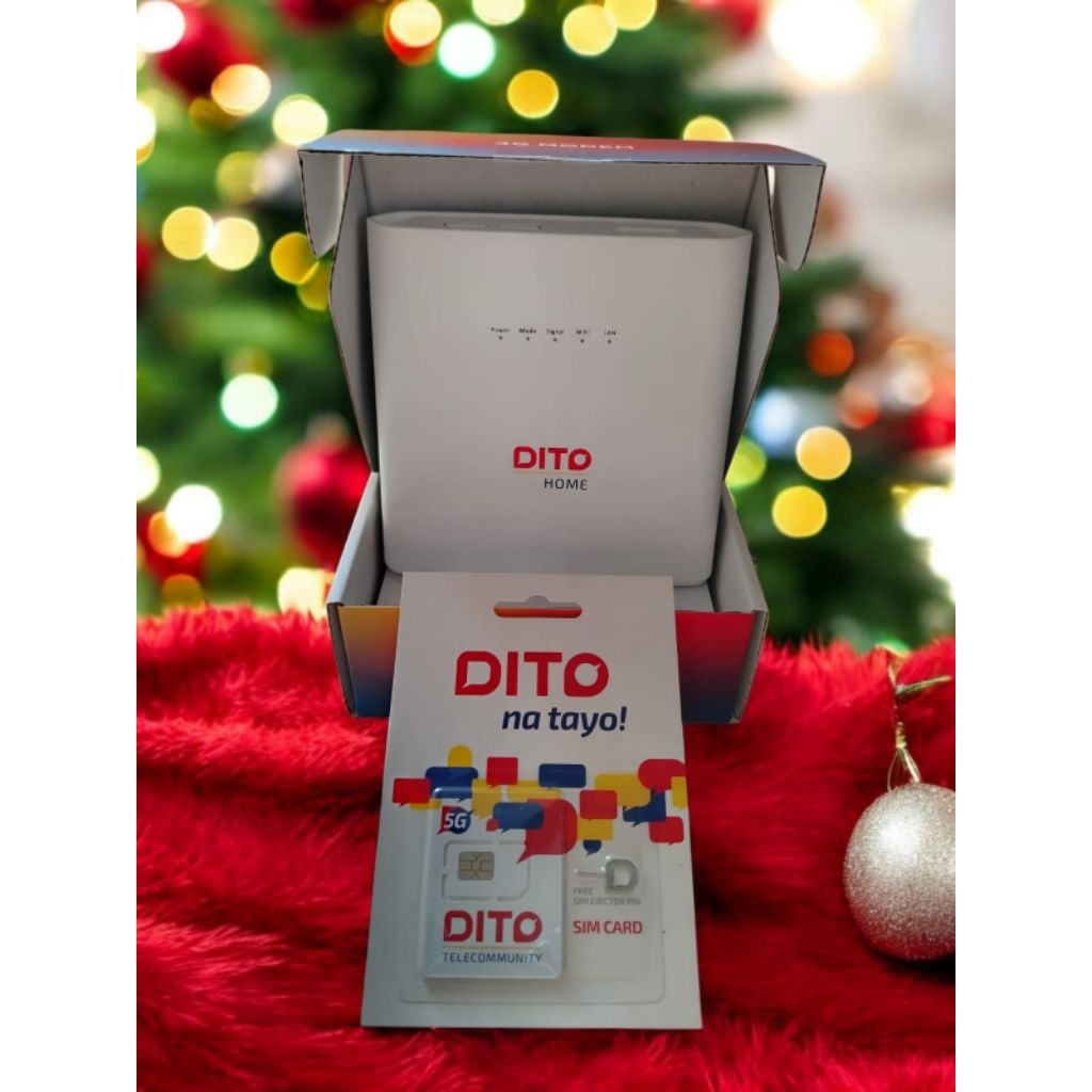 DITO Home WiFi Prepaid Starter Kit Model Unilink 10 | Shopee Philippines