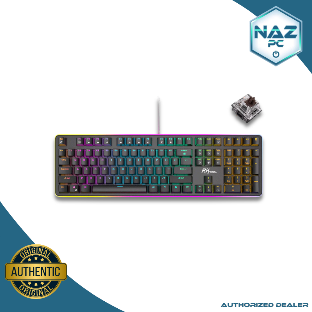 Royal Kludge RK918 RGB Wired Mechanical Keyboard | Shopee Philippines