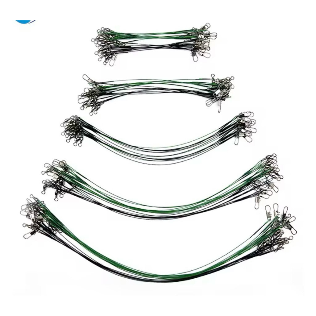 STAINLESS STEEL WIRE FISHING LEATHER LINE 30cm | Shopee Philippines