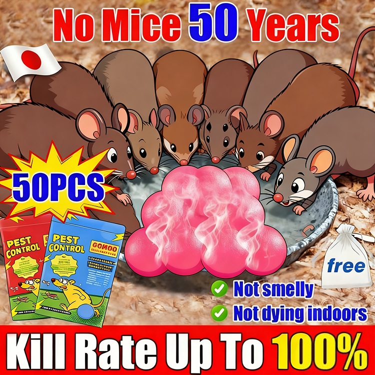 50PCS Rat Poison Killer Rat Repellant For Home Mothballs For Rats Repel ...