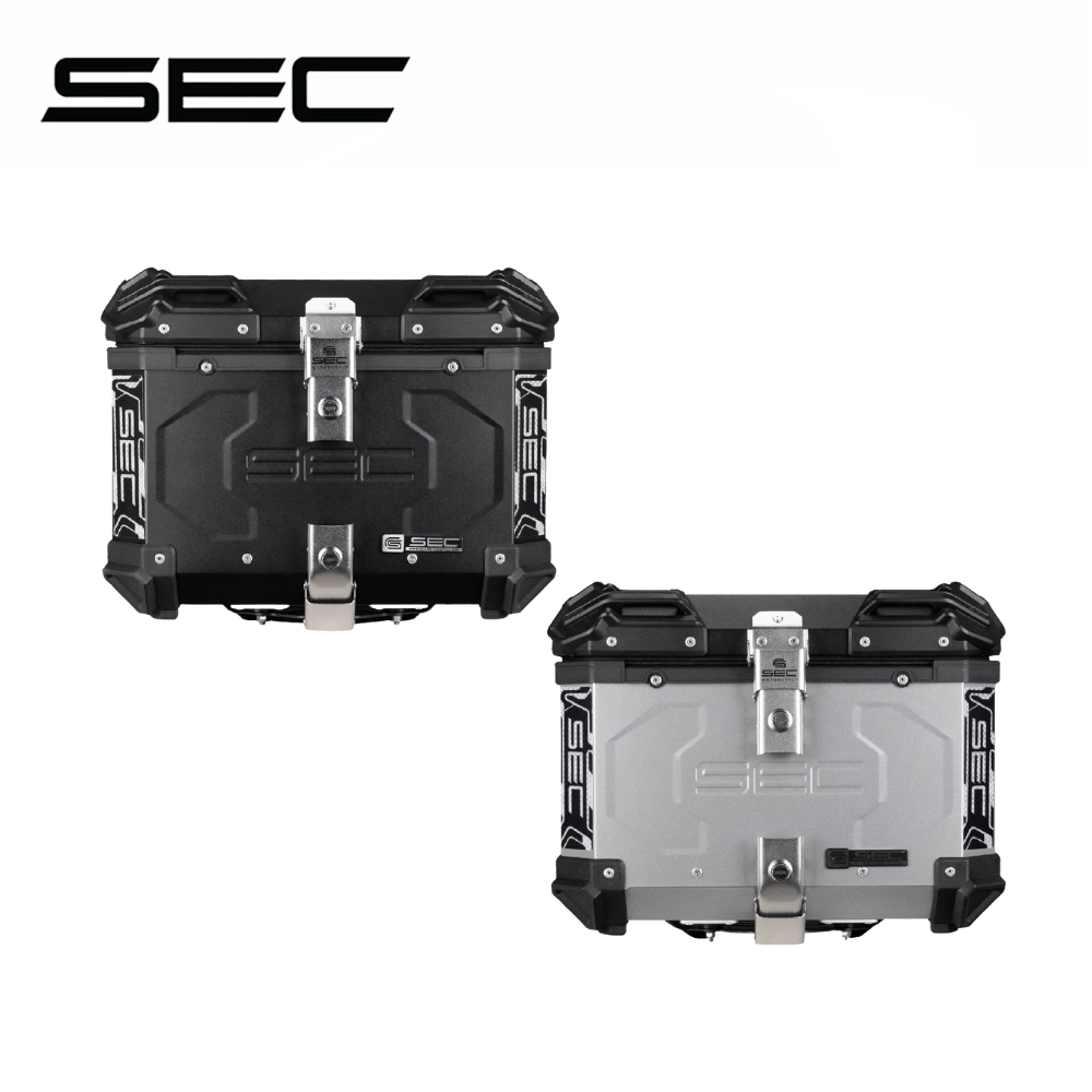 SEC Topbox 45L Stainless Steel Box for Motorcycle - Ambassador DSEC ...