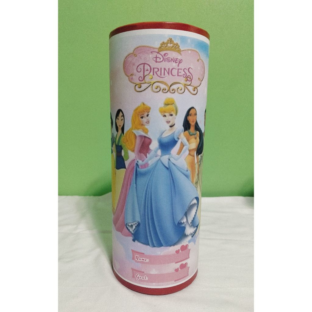 Alkansya Ipon Challenge DISNEY PRINCESS Edition Coin Bank for Girls ...