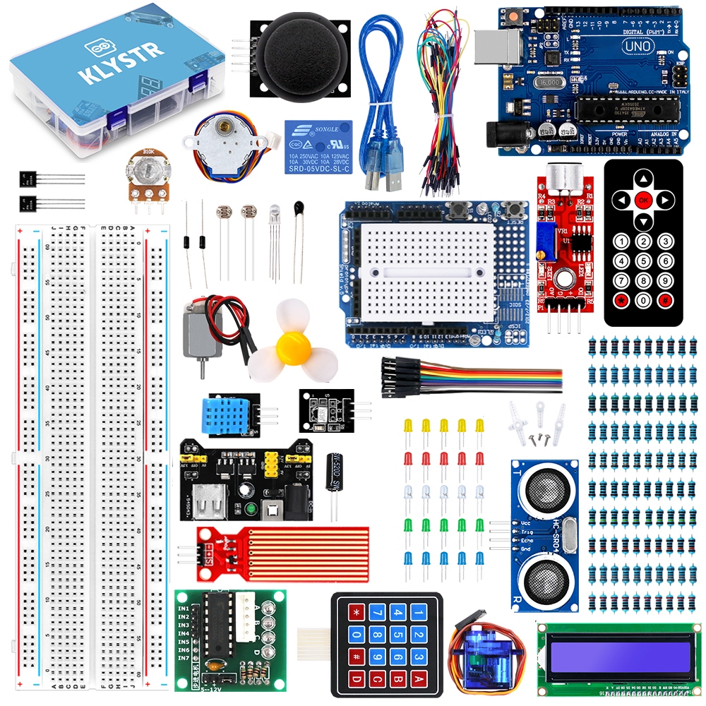UNO R3 Project Super Starter Kit for Arduino UNO R3 with Tutorial Compatible with Arduino IDE ...