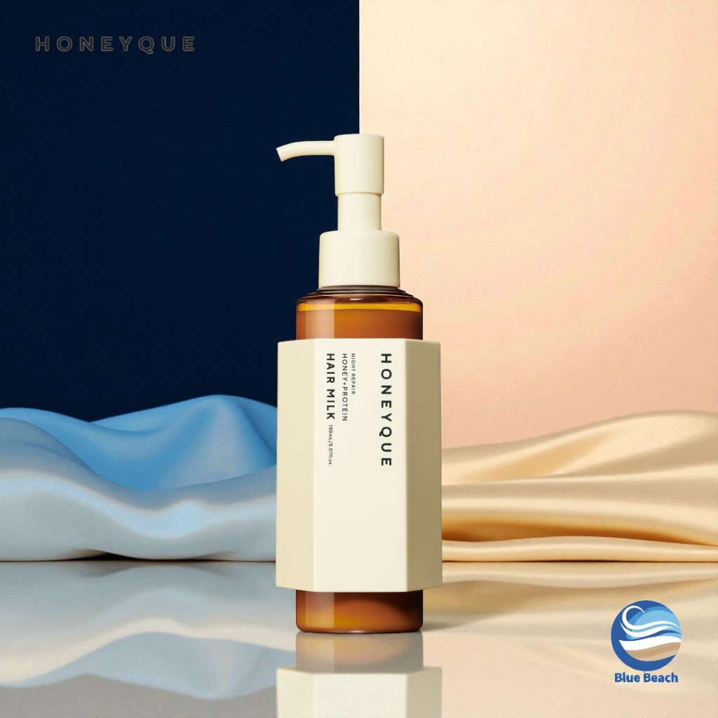 HONEYQUE Night Repair Hair Milk/Instant Smooth Results/Made in Japan/2 ...