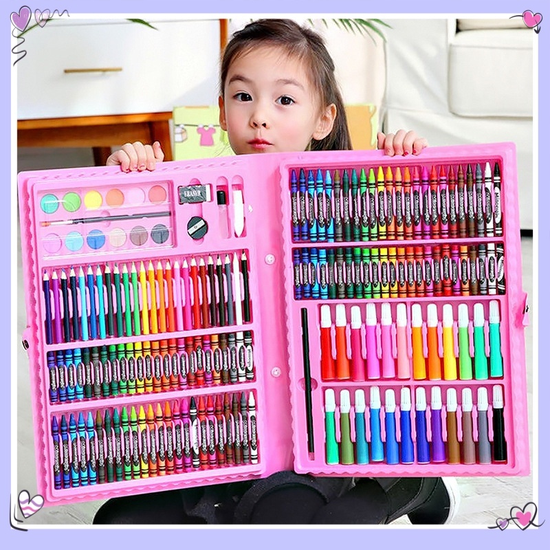 Kids Super Mega ART Coloring Set Painting set Color Set for drawing and ...