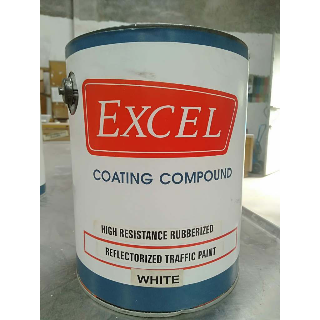 Excel Traffic Paint Reflectorized Rubberized High Resistance | Shopee ...