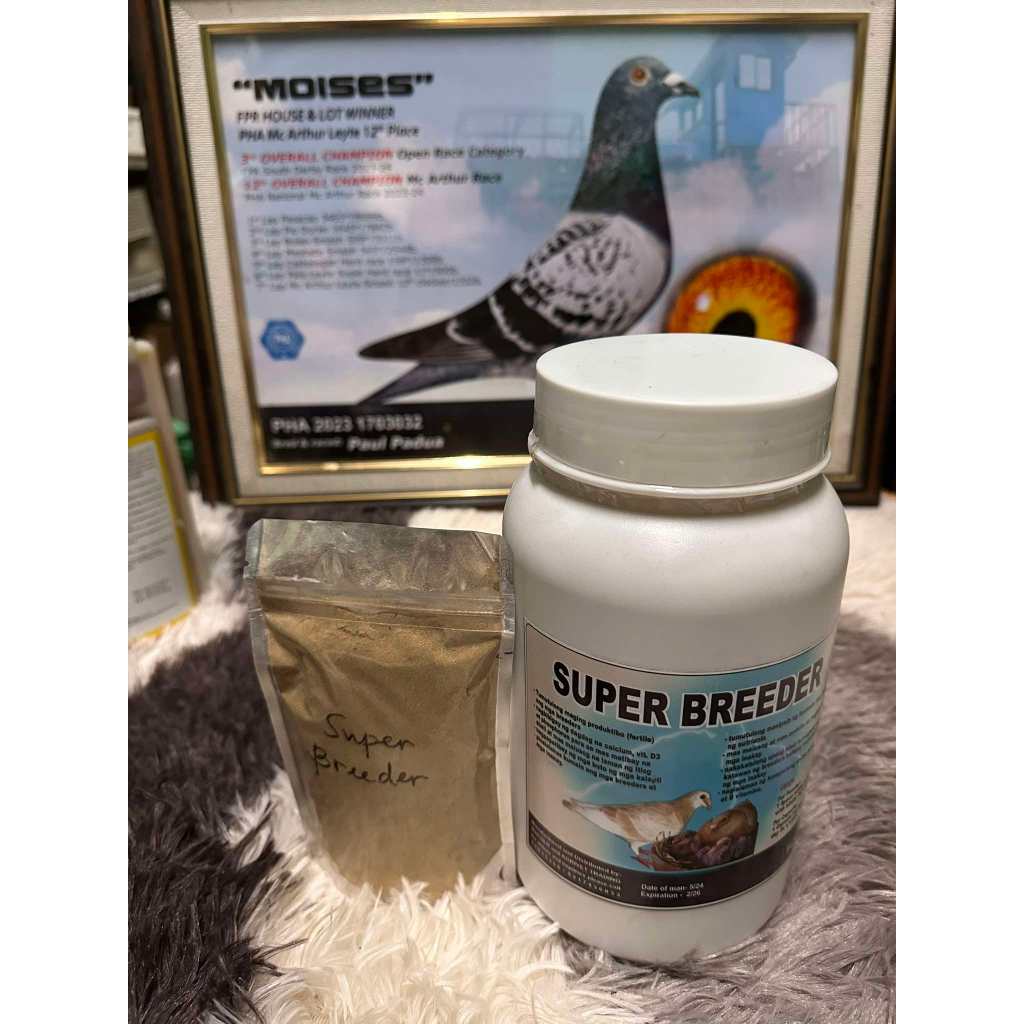 Super Saiyan/Super Breeder 50/100 grams for racing pigeons | Shopee ...