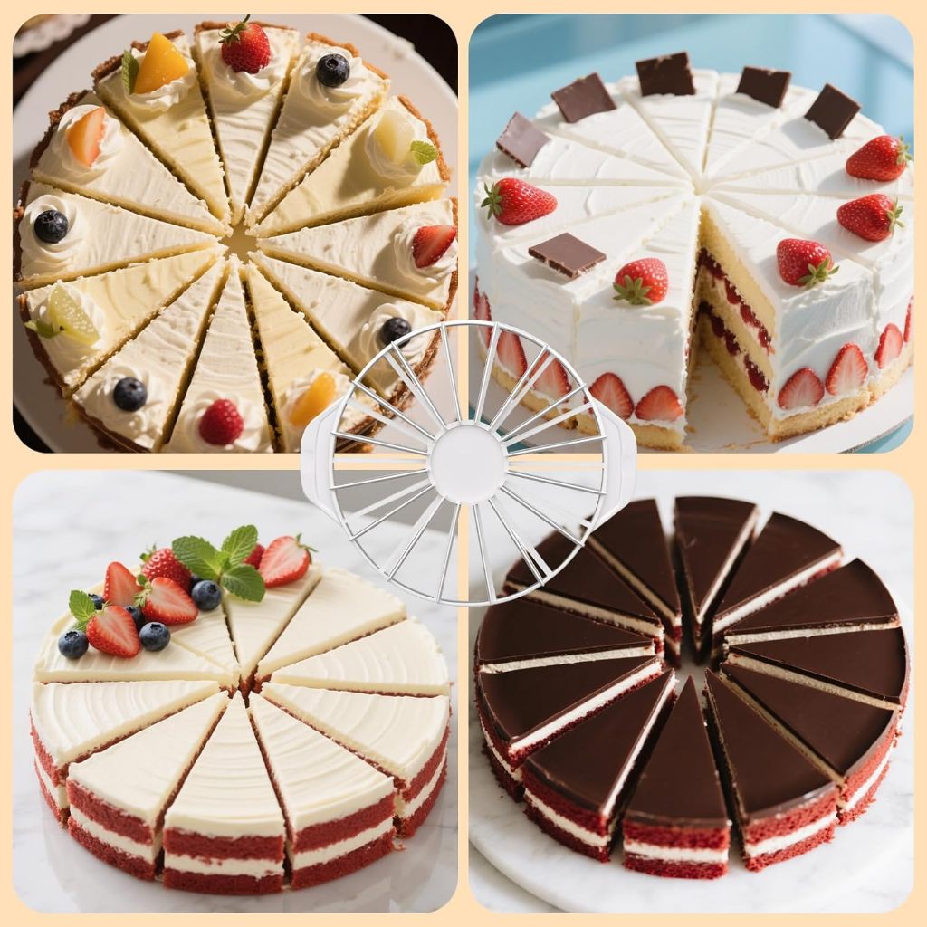 Cake Divider Equal Slice Portion Marker (for Bakers) | Shopee Philippines